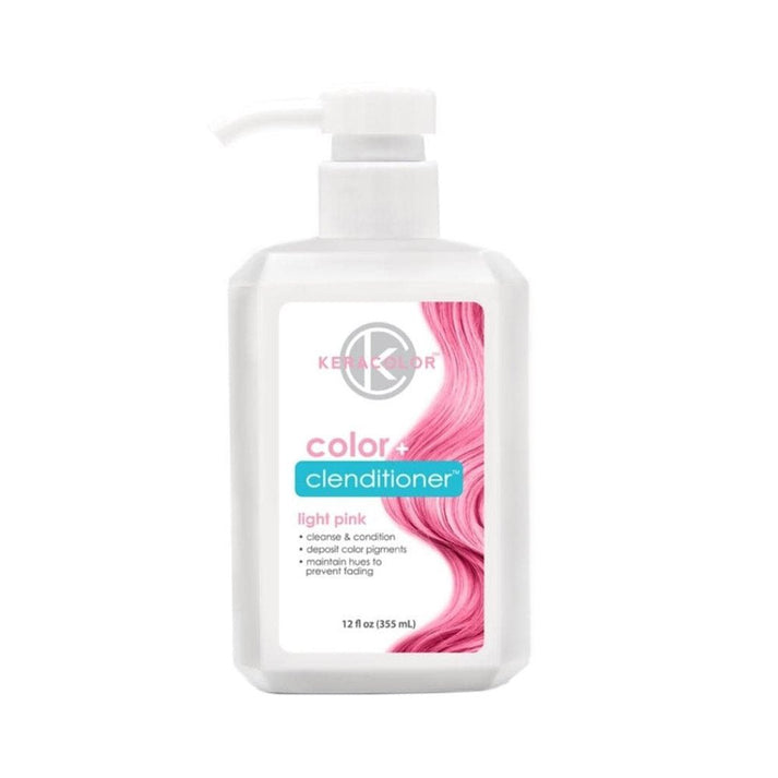 Keracolor Color Clenditioner Colour Shampoo Light Pink 355ml | Price Attack