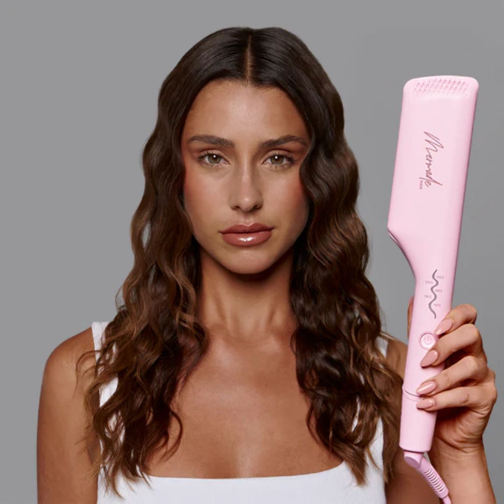 Mermade Hair Double Waver Pink | Price Attack