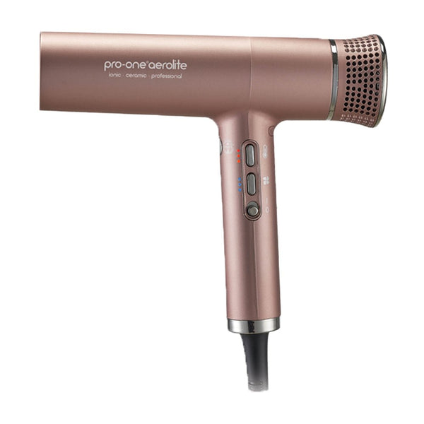 Pro-One Aerolite Hair Dryer Rose Gold | Price Attack