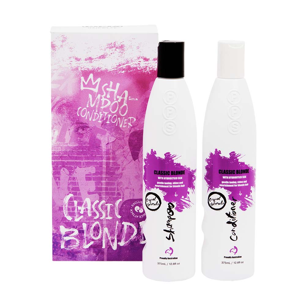 PPS Classic Blonde Shampoo & Conditioner 375ml Duo Pack | Price Attack